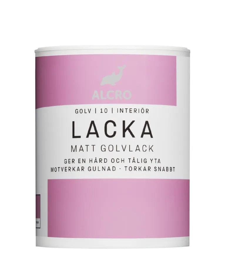 Lacka Matt Gulvlakk | Alcro Maling